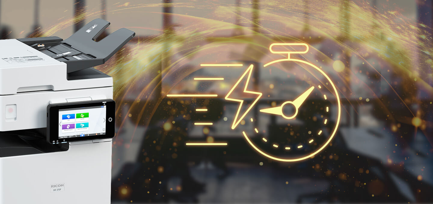 IM 370F all-in-one A4 black and white printer | Ricoh Ireland